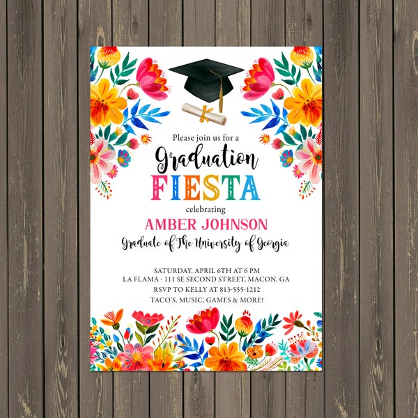 Fiesta Graduation Party - Etsy