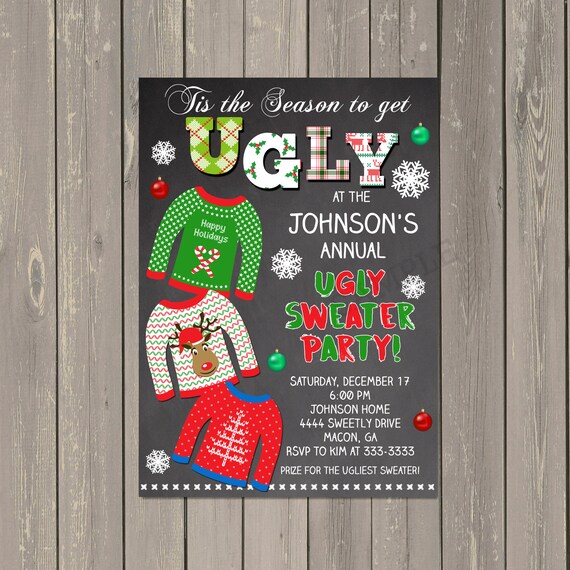 1st Annual Ugly Sweater Party