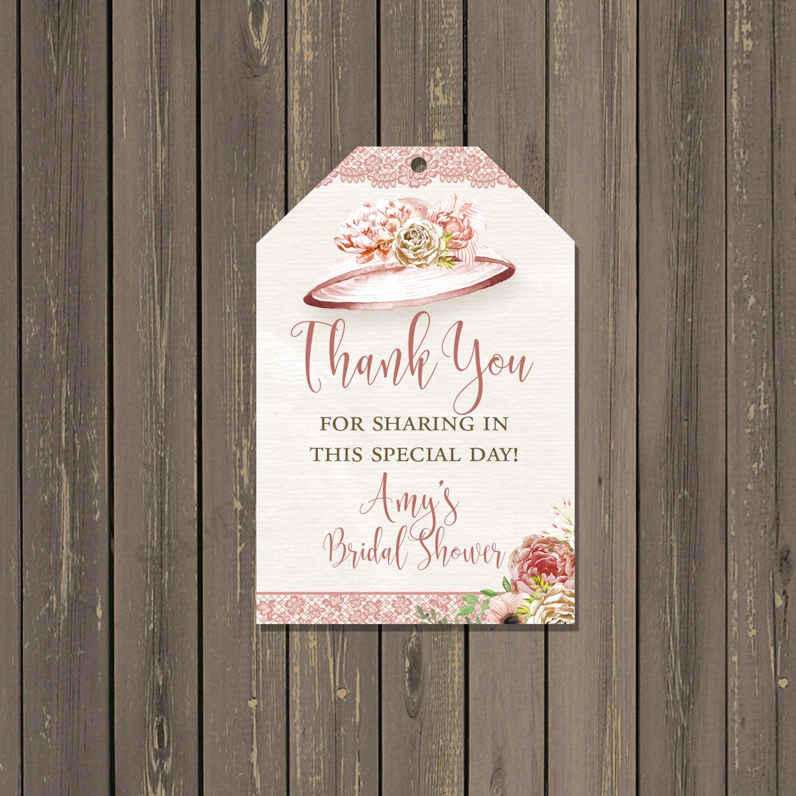 Tea Party Birthday Invitation Fancy Hat Fascinator Adult Tea | Etsy