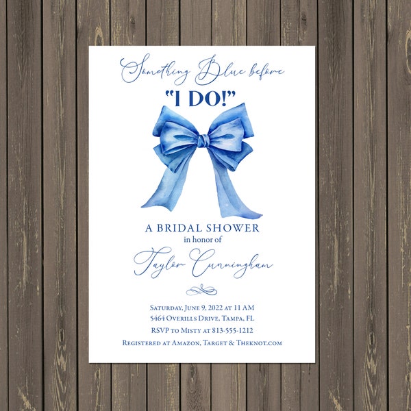 Something Blue Before I Do - Etsy