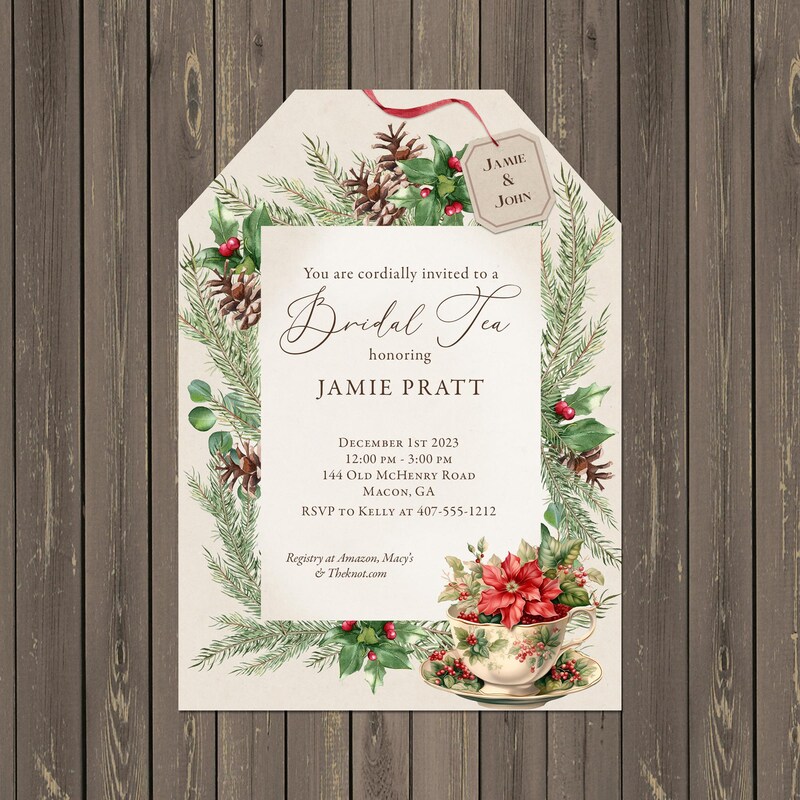 Christmas Tea Party - Etsy