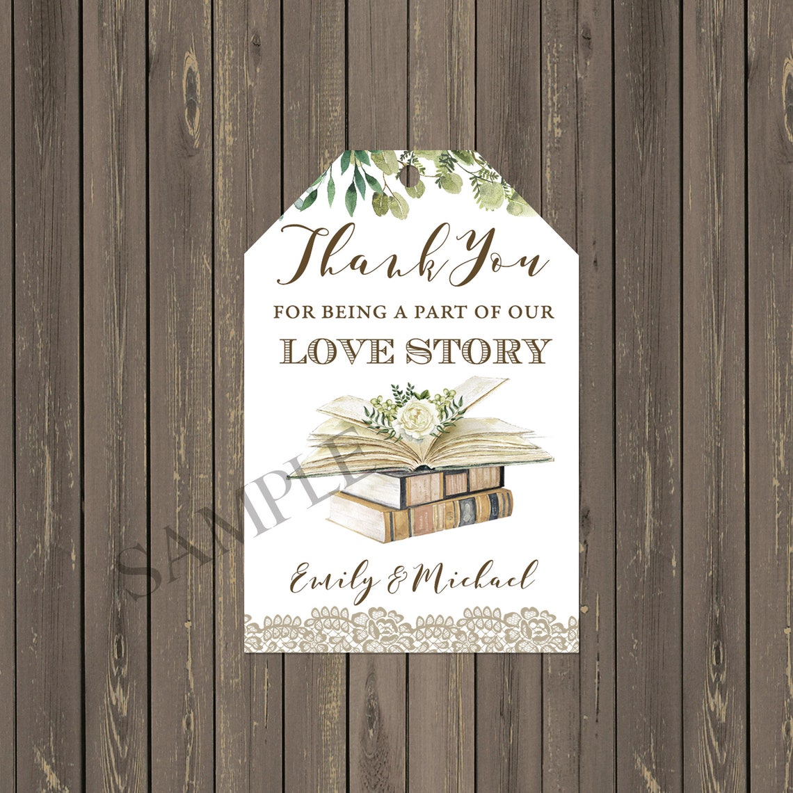 Book Themed Bridal Shower Invitation Library Shower - Etsy