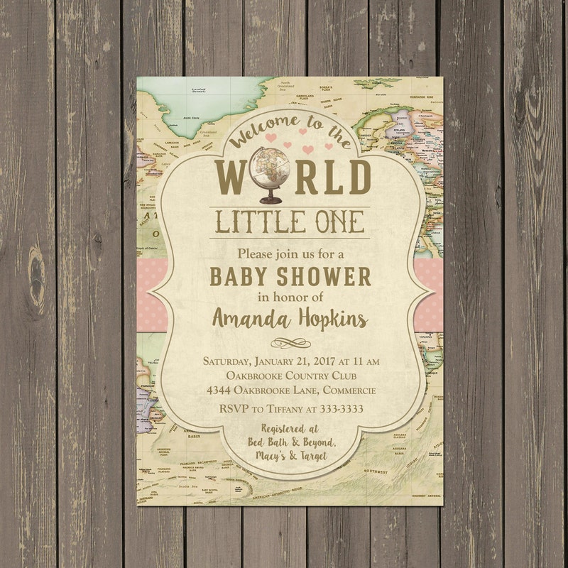 World Baby Shower - Etsy