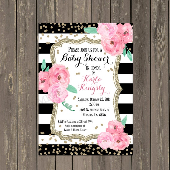 Ghetto Baby Shower Invitation