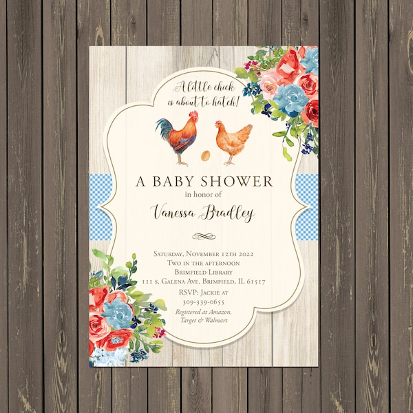 Chick Baby Shower - Etsy
