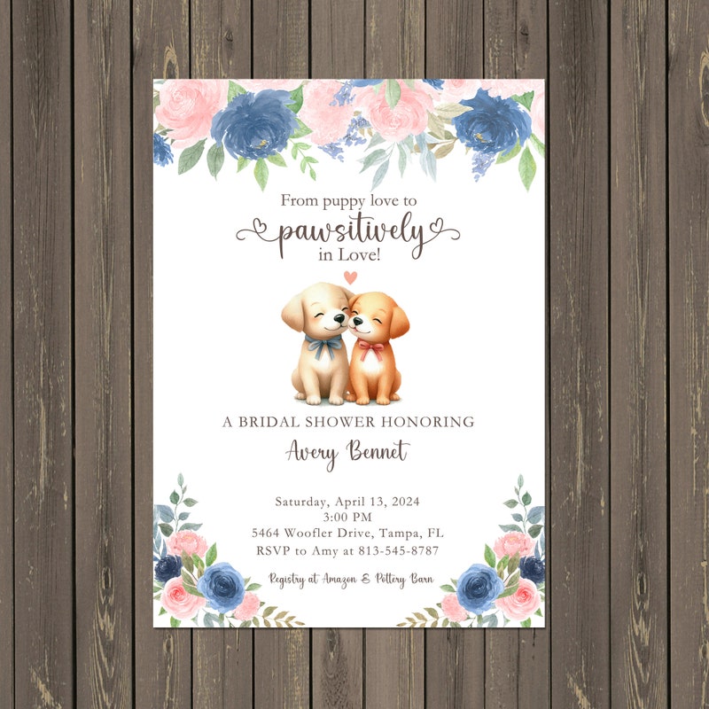 Dog Bridal Shower - Etsy