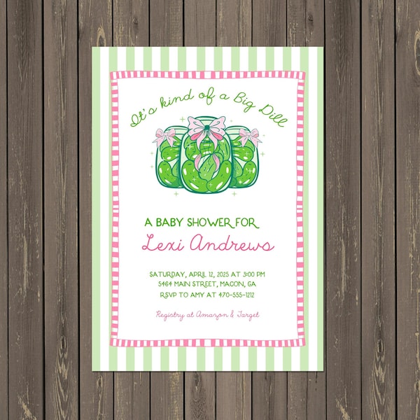 Pickles Baby Shower - Etsy