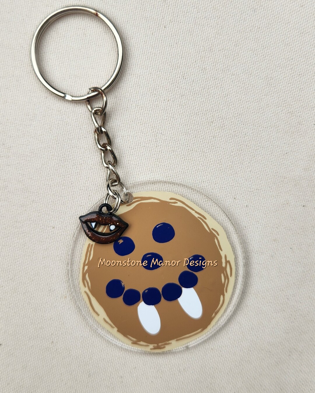 Pancake Keychain - Etsy