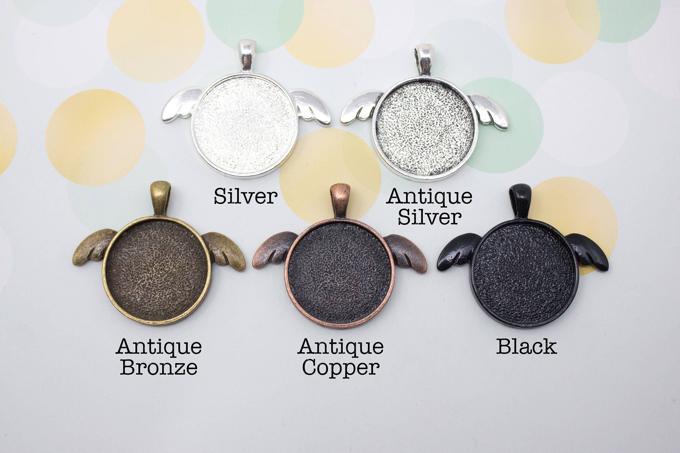 Custom Angel Pendant Photo Jewelry Copper Angel Necklace | Etsy