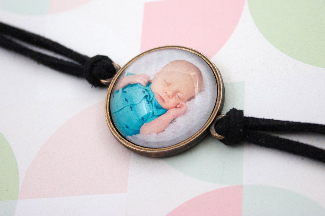 Pulsera fotográfica personalizada Pulsera personalizada - Etsy España