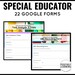 Special Education Data Google Forms - Etsy