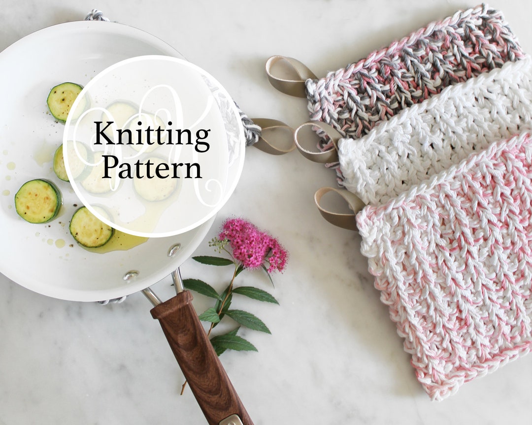 Knitting Pattern Riviera Trivet Instant Download - Etsy