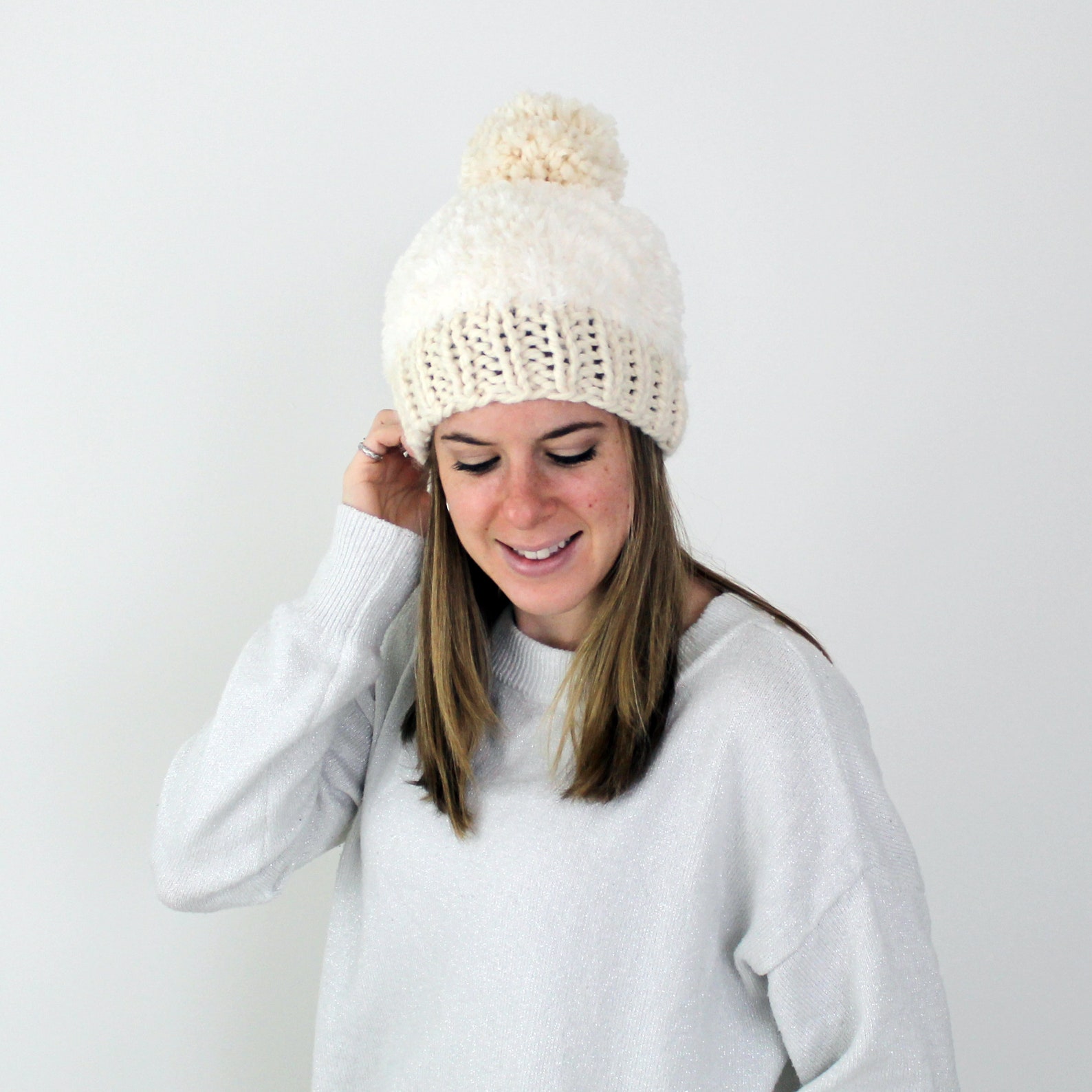 Knitting Pattern Big Bear Hat Instant Download - Etsy