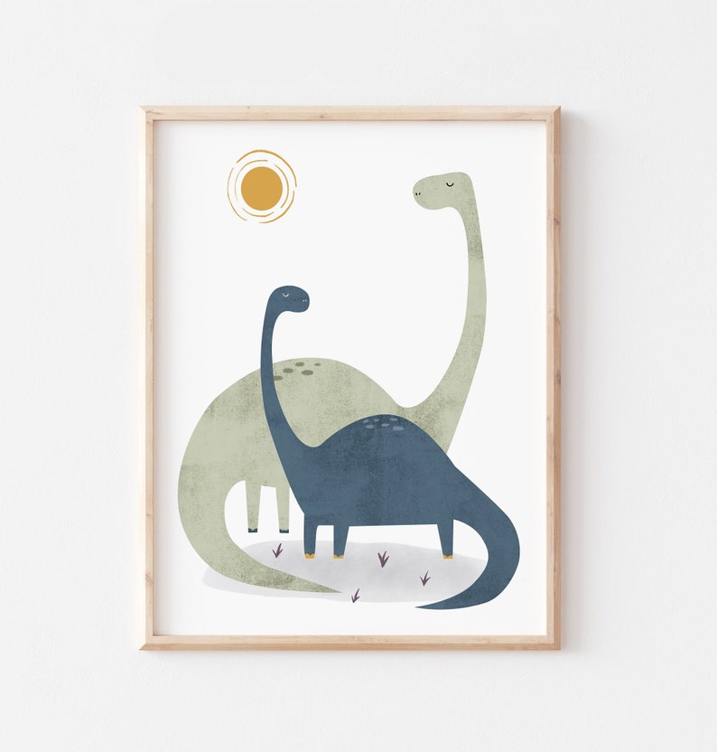 Dinosaur Nursery Print Dinosaur Art Print Dinosaur Art Boys | Etsy