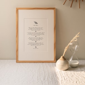 The Shell - Poem by Amy Carmichael - Featuring Linocut Shells - Wall ...