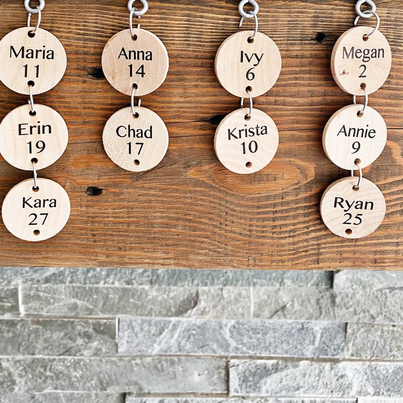 Wooden Calendar - Etsy