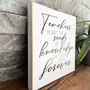 Teachers Plant the Seeds of Knowledge That Will Grow Forever School End ...