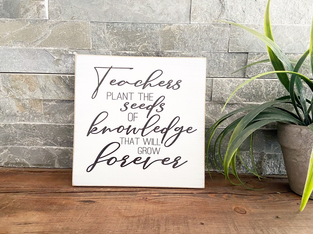 Teachers Plant the Seeds of Knowledge That Will Grow Forever School End ...