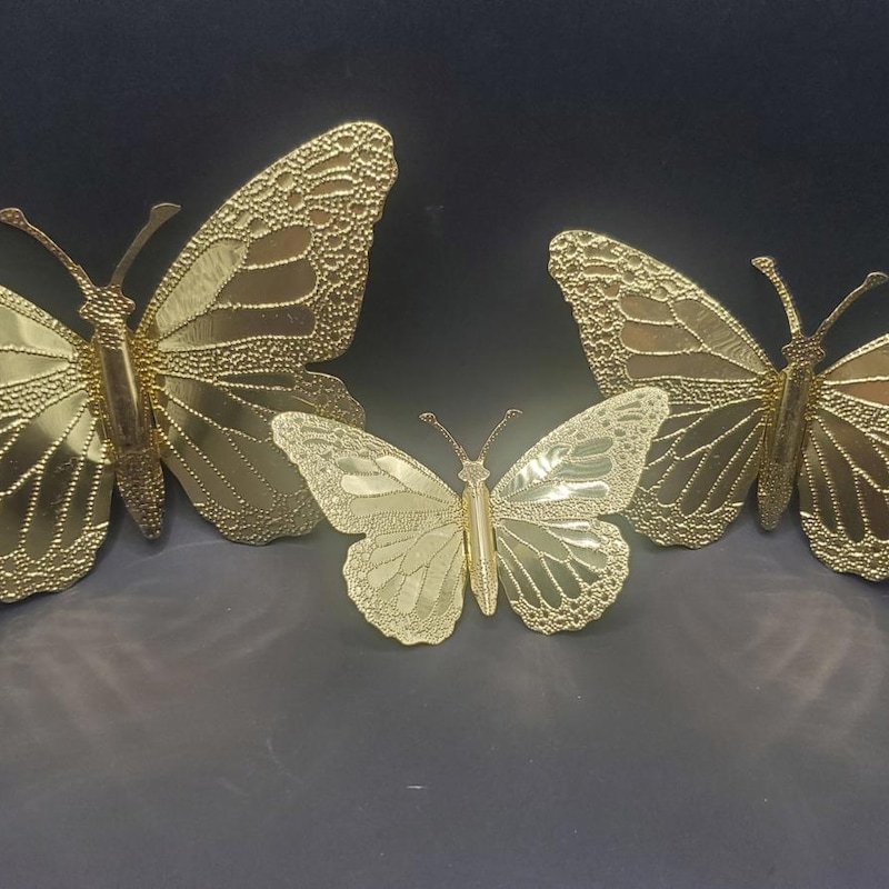 Metal Butterfly Wallart - Etsy