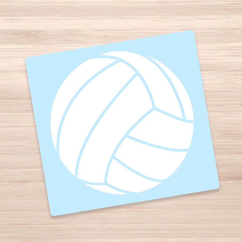 Volleyball Decal - Etsy