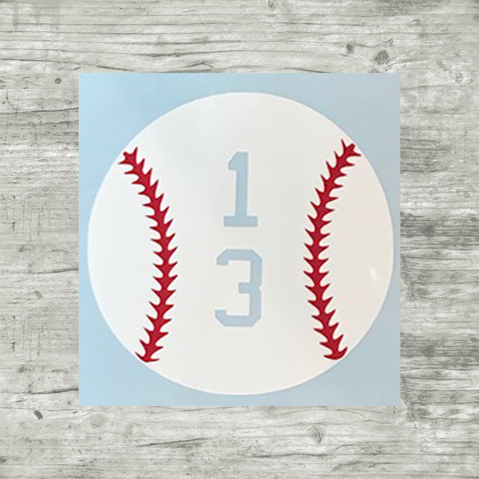 Softball Decal Sticker Personalized Vinyl Decal Sports - Etsy