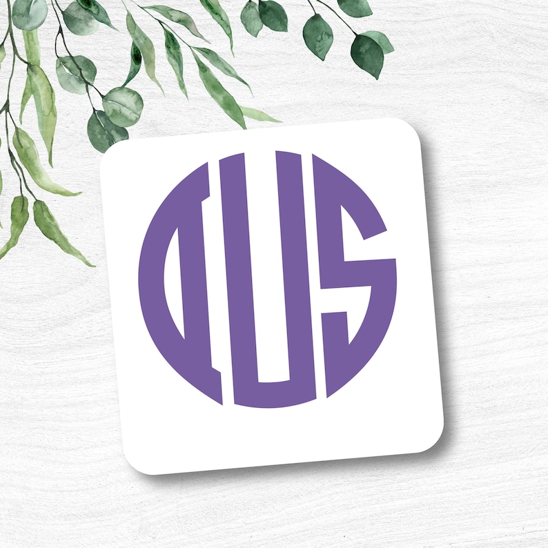 Air Pod Case Monogram Decal Stickers, Earbud Case Stickers, Graduation ...