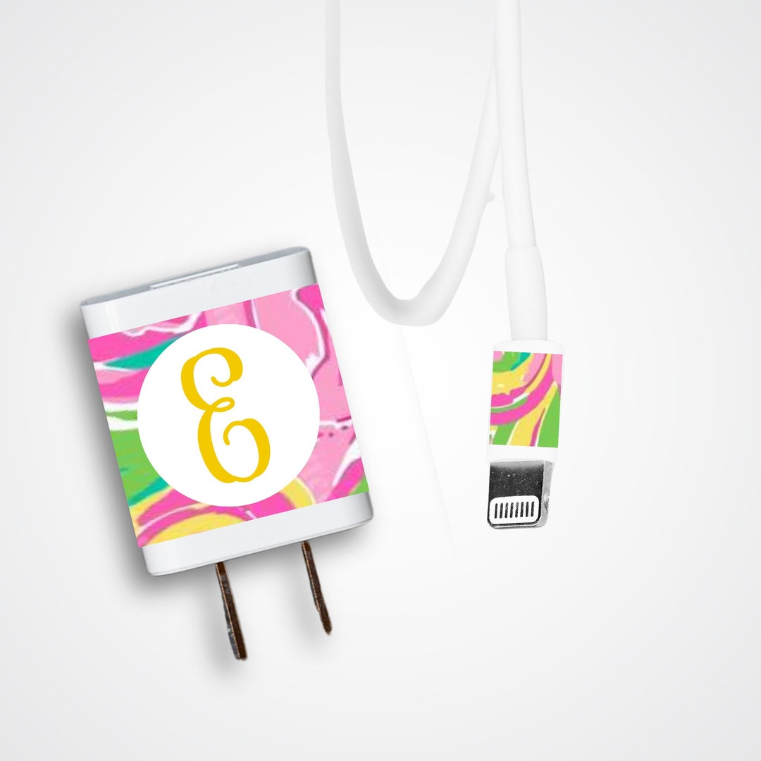 Custom Charging Block Decal, Charger Wrap, Wall Plug USB Sticker ...