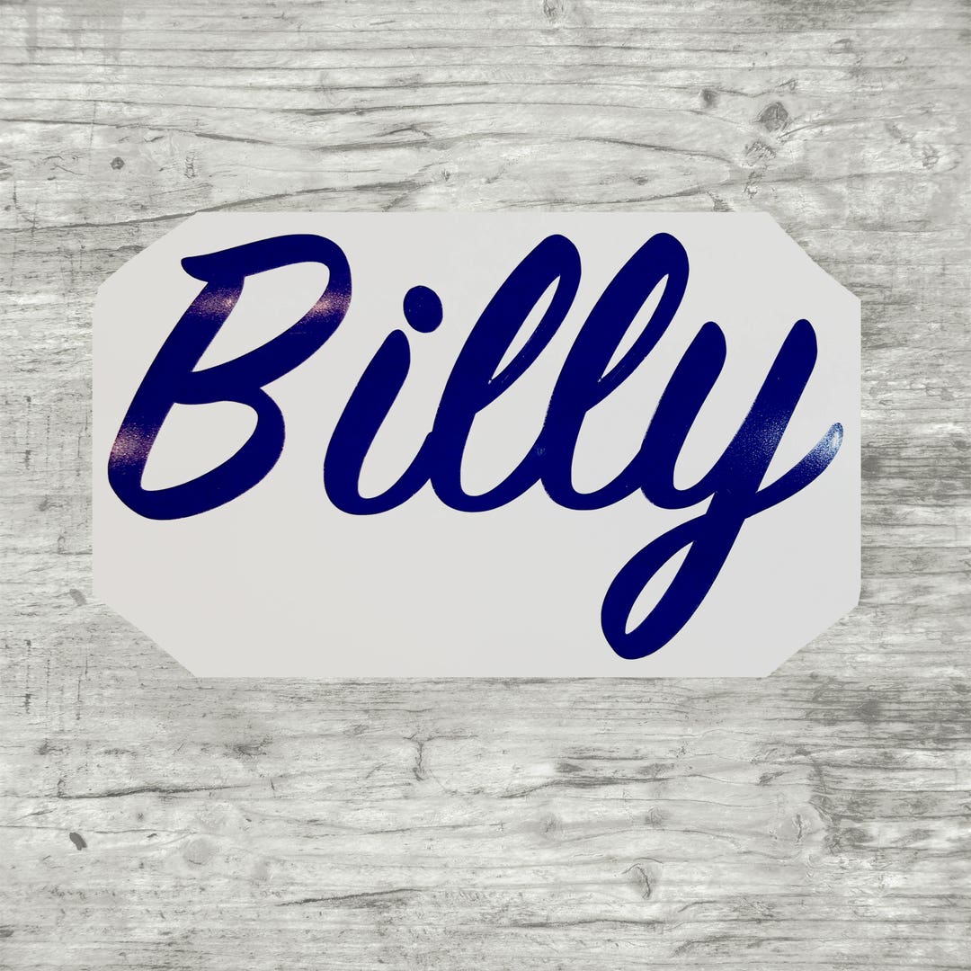 Name Vinyl Decal Sticker, Personalized Gifts for Him, Adhesive Labels ...