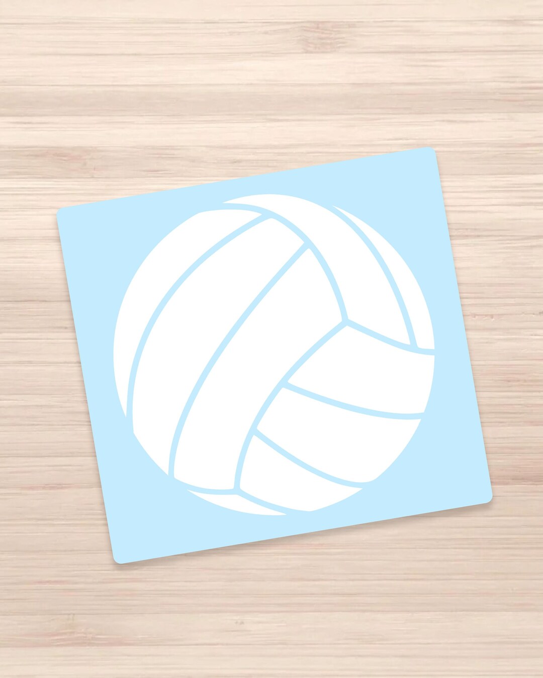 Volleyball Vinyl Decal Sticker, Volleyball Player Car Window Sticker ...