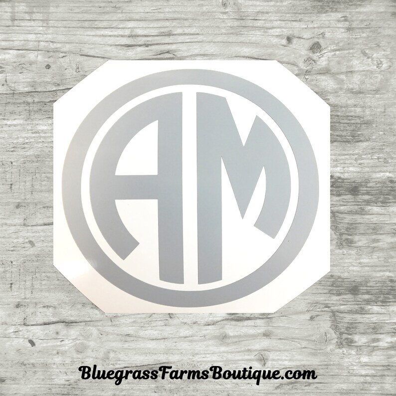 Computer Power Cord Charger Block Monogram Decal Sticker Ipad | Etsy