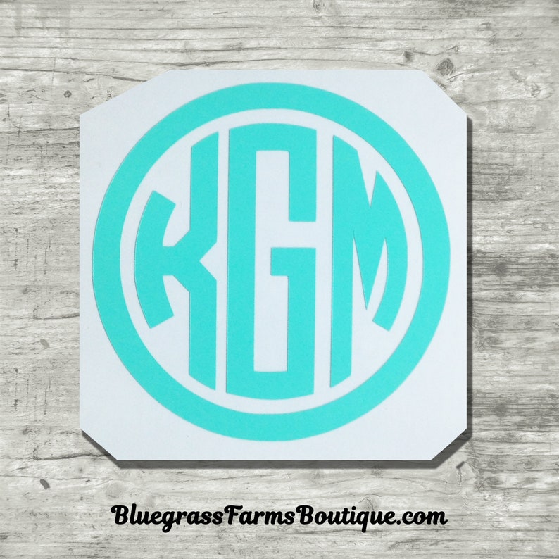 Computer Power Cord Charger Block Monogram Decal Sticker Ipad | Etsy