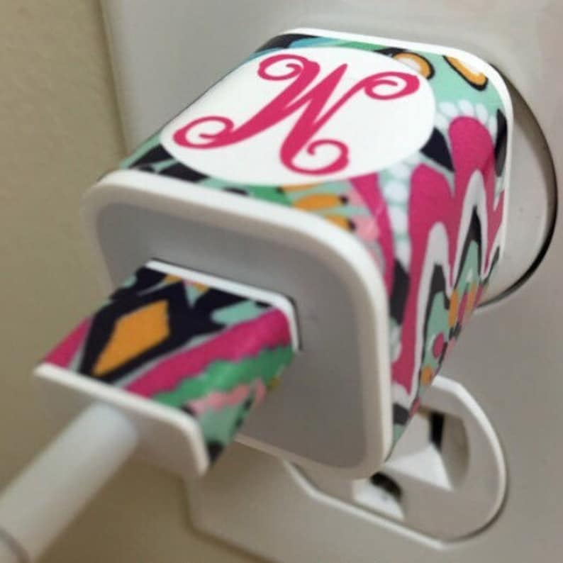Custom Charging Block Decal Charger Wrap Wall Plug USB - Etsy