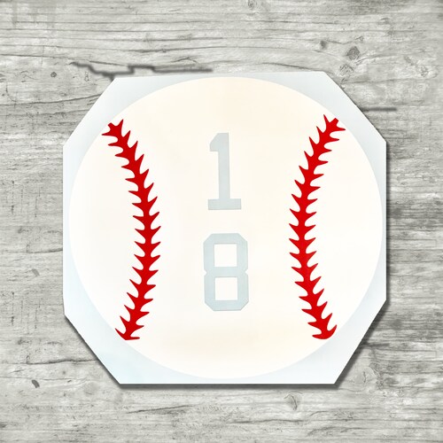 TEE BALL PLAYER W/personalized Name Vinyl Decal Sticker | Etsy