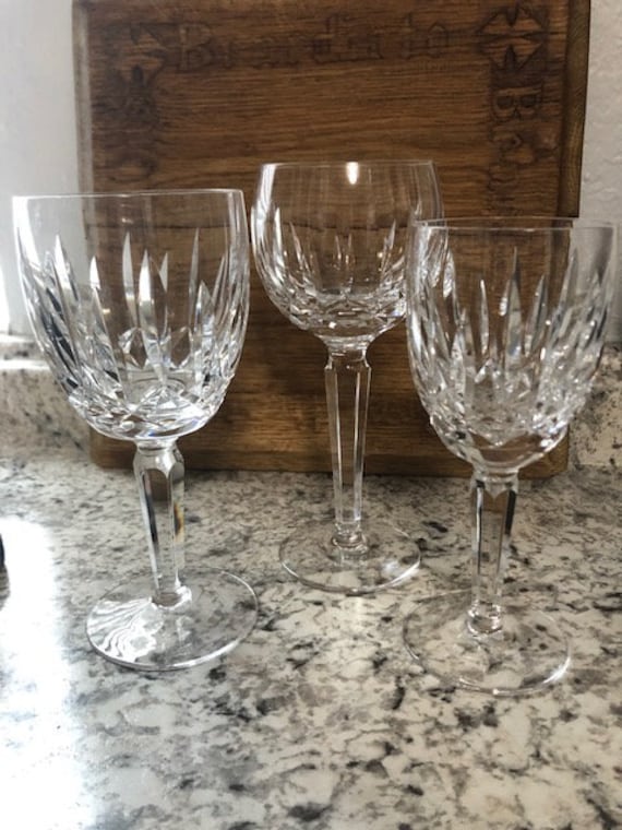 Waterford Crystal Goblets Stemware Kildare Pattern - Etsy