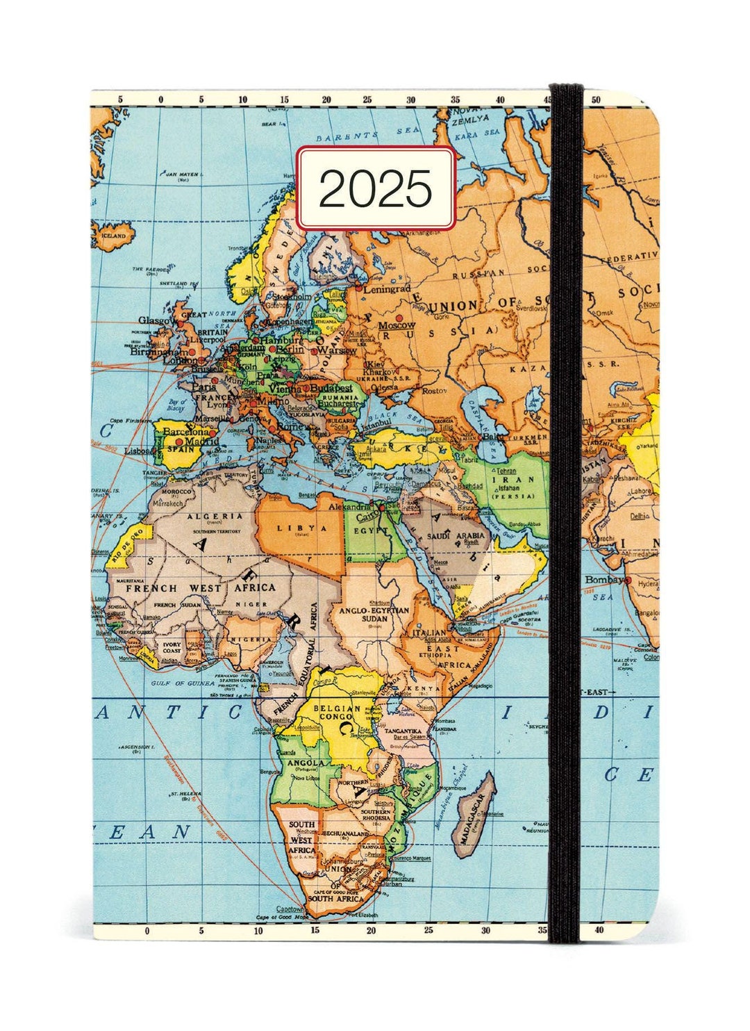 Cavallini & Co. World Map 2025 Pocket Weekly Planner, 4"x6" - Etsy