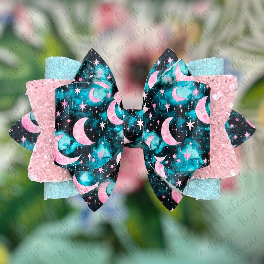 Sizzling Pink Stanley Bow | Navy Voyage Stanley Bow | Stanley Glitter ...