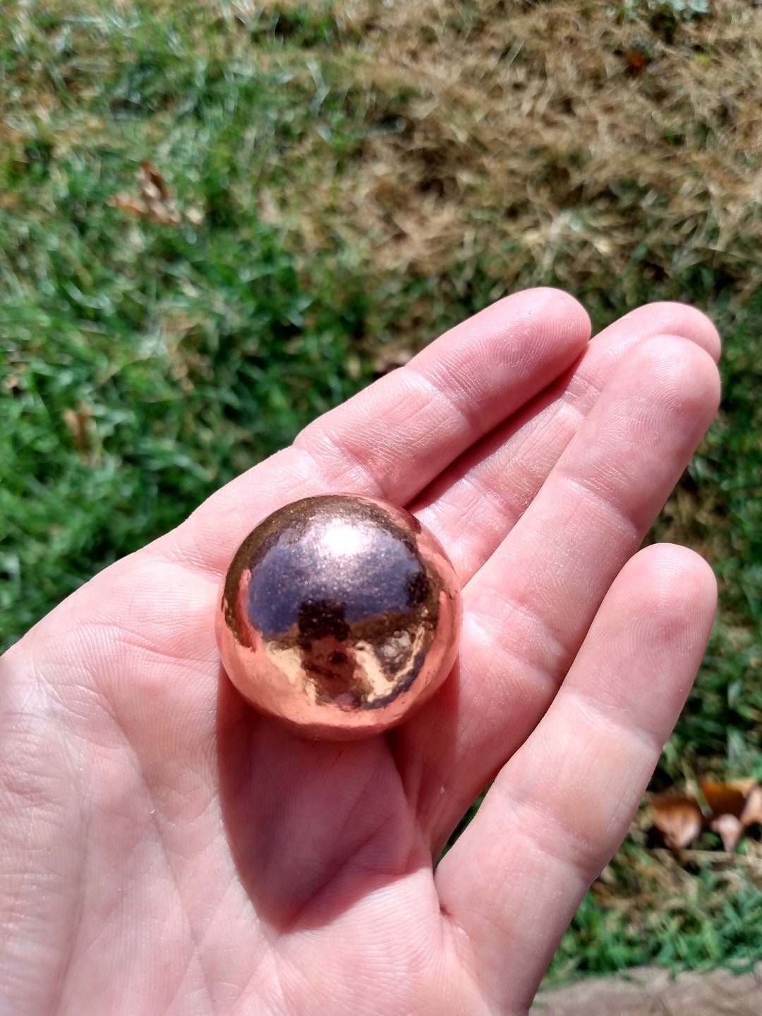 Beautiful 1 Copper Spheres - Etsy