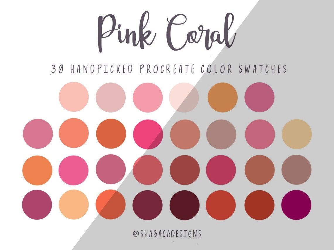Coral Pink Color Palette