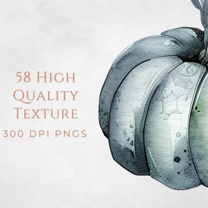 Halloween Clipart Watercolor 58 PNG Haunted House Ghost Pumpkin Cute ...