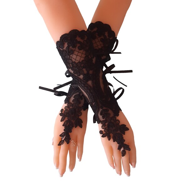 Gothic Gloves - Etsy