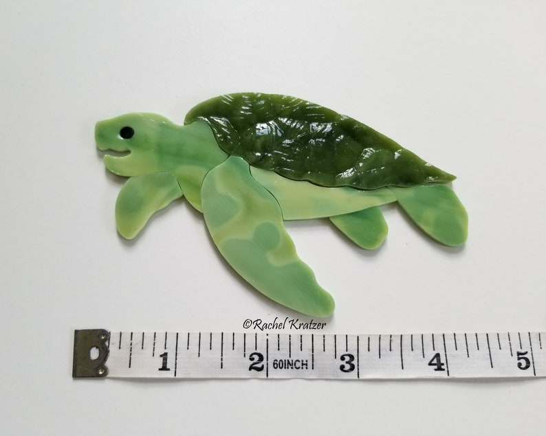 Sea Turtle Precut Stained Glass Art Craft Kit Seascape - Etsy