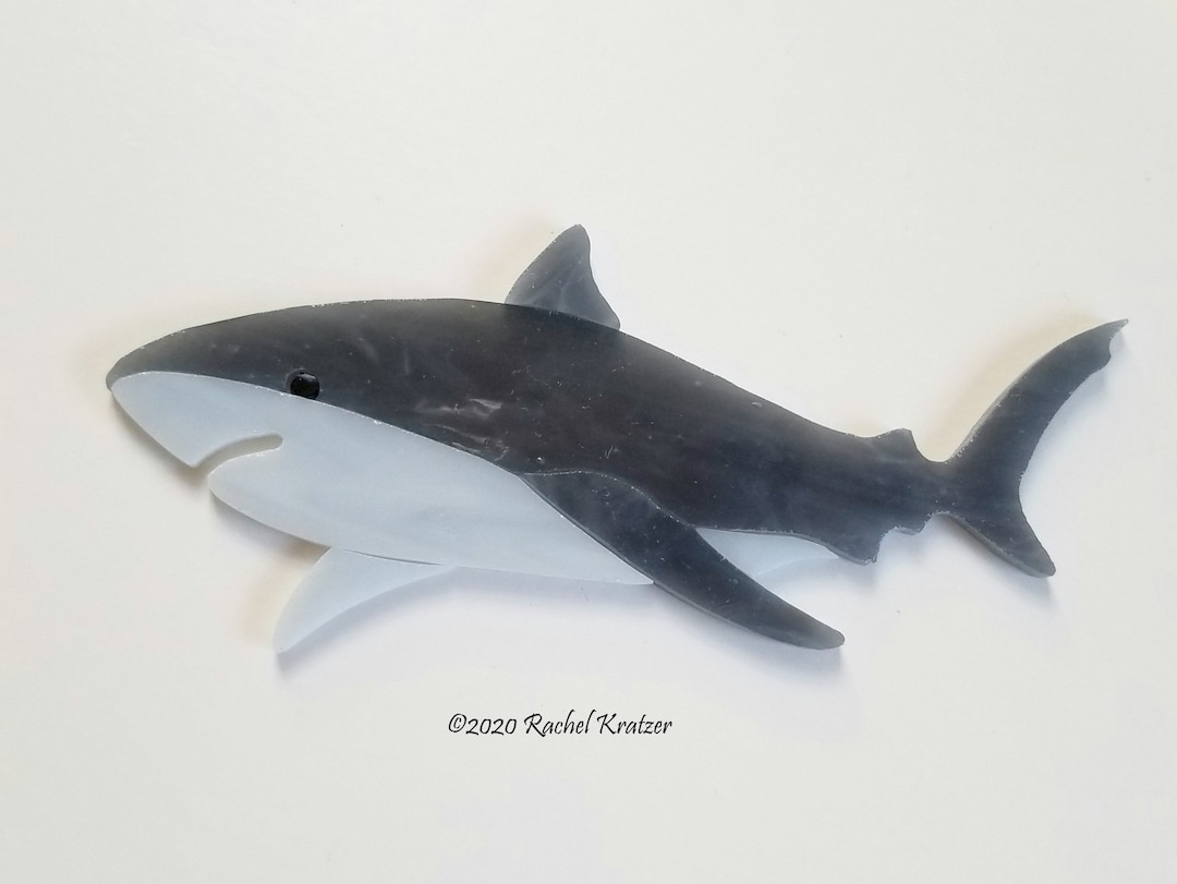 Shark Precut Mosaic Stained Glass Art Craft Kit - Seascape Mosaic Inlay ...