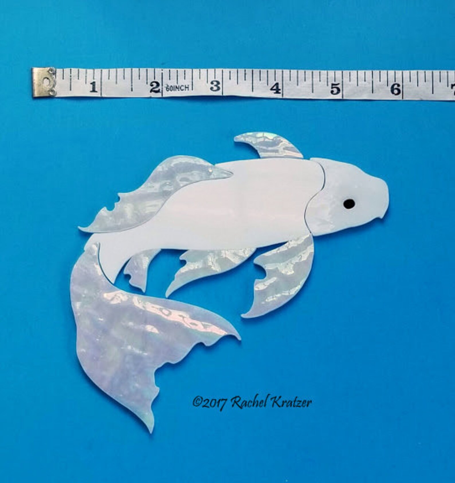 Precut Koi Fish Stained Glass Art Mosaic Inlay Craft Kit - Etsy