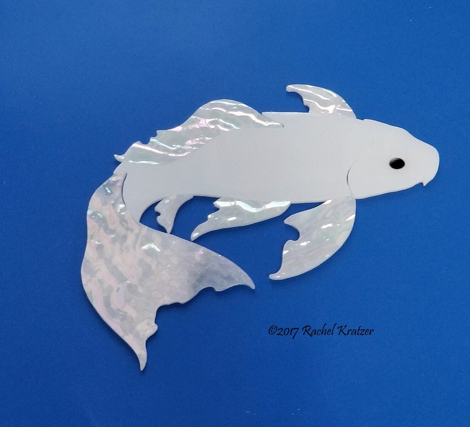 Precut Koi Fish Stained Glass Art Mosaic Inlay Craft Kit - Etsy