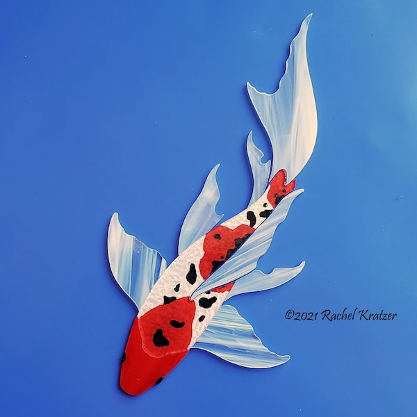 Mosaic Koi Fish - Etsy