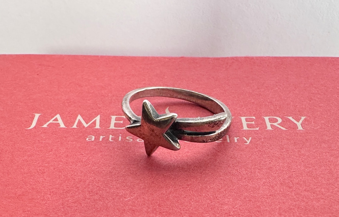 Retired James Avery Shooting Star Ring - Etsy