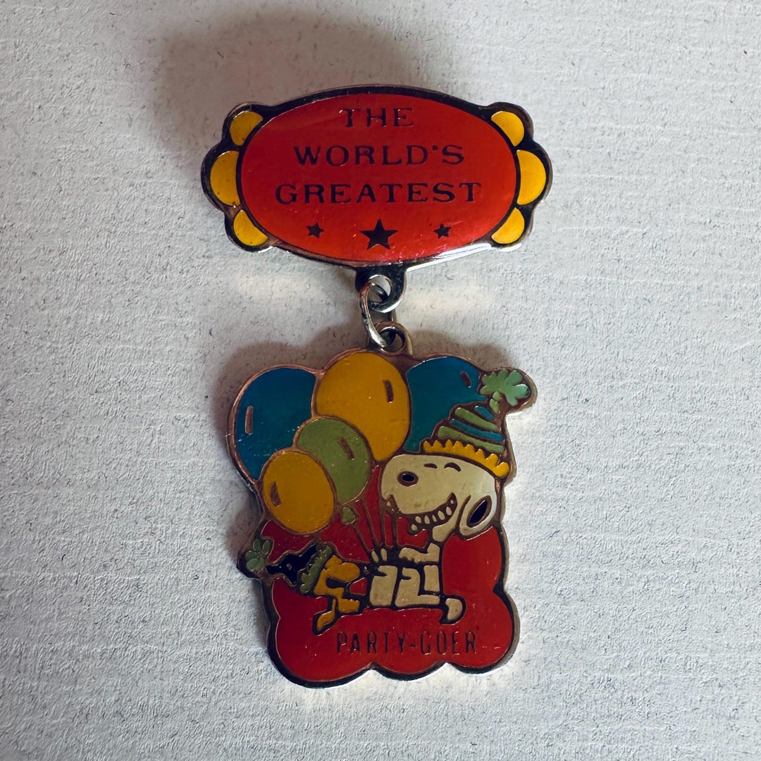 Snoopy Peanuts Pin - Etsy