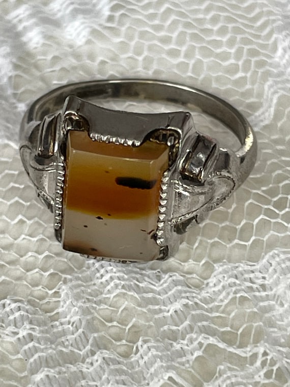 Vintage sterling moss - Gem