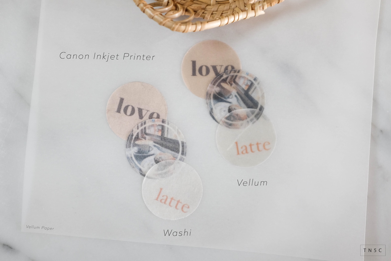 A4 Washi Sticker Paper 1 Sheet blank Washi Tape Semi - Etsy Hong Kong