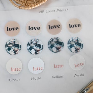 A4 Washi Sticker Paper - 1 Sheet (blank, Washi Tape, Semi Opaque ...